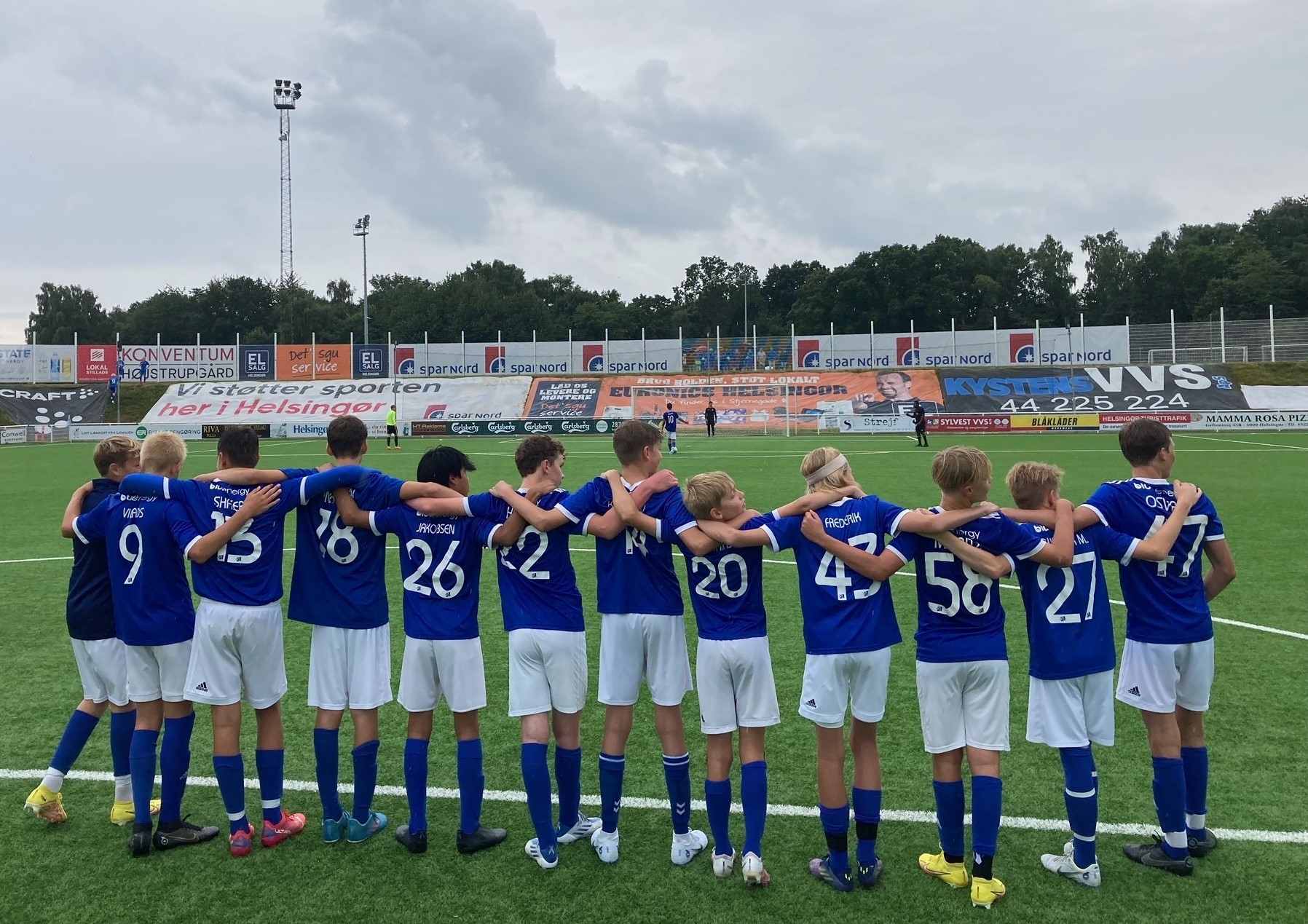 Banerne bliver igen fyldt med blå vikinger | Kronborg Cup